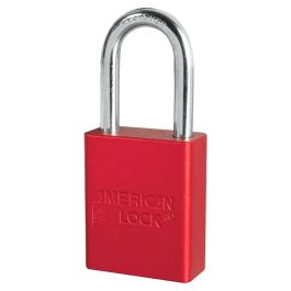 American Lock Aluminum Padlock (Master Keyed) - Red