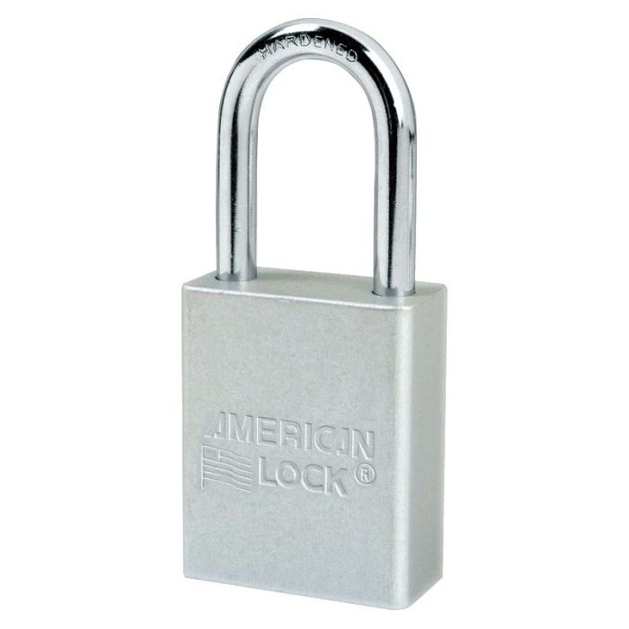 American Lock Aluminum Padlock (Master Keyed) - Silver
