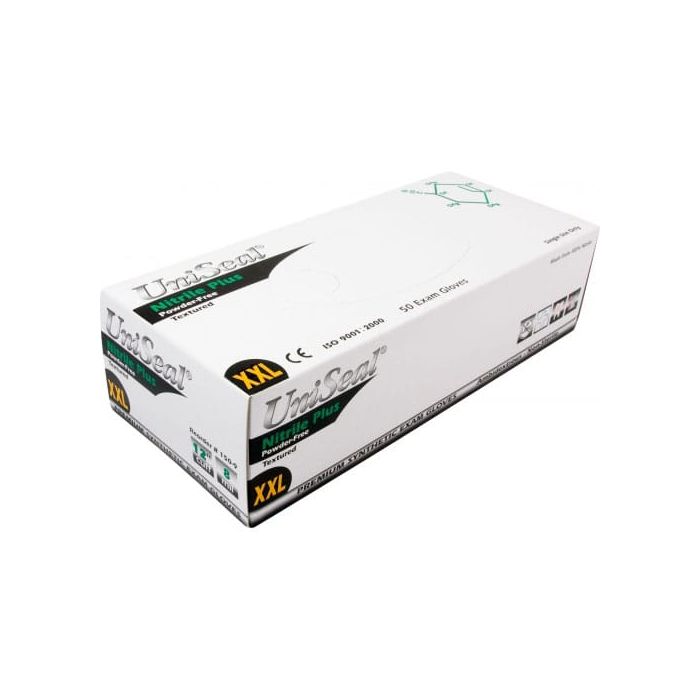 UniSeal Nitrile Plus Nitrile Gloves - 150