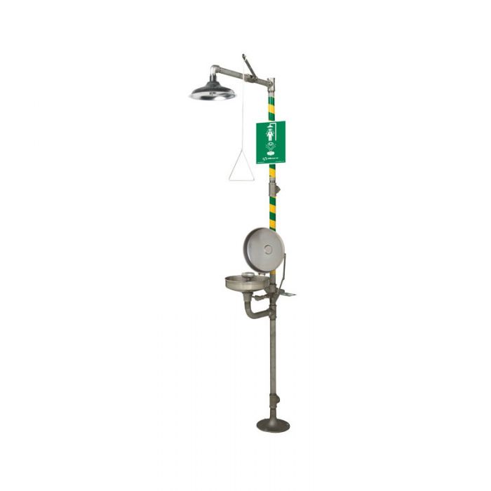 Haws Corrosion-Resistant Stainless Steel Combination Shower with AXION ...
