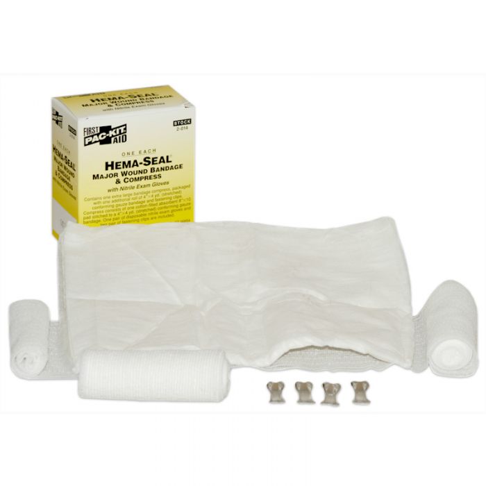 Hema-Seal Major Wound Bandage & Compress