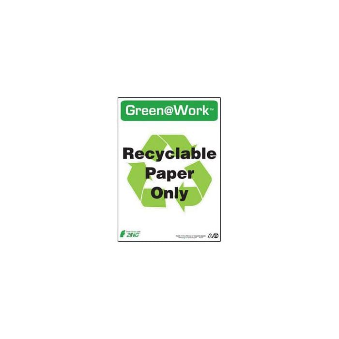 Recycle Only Sign