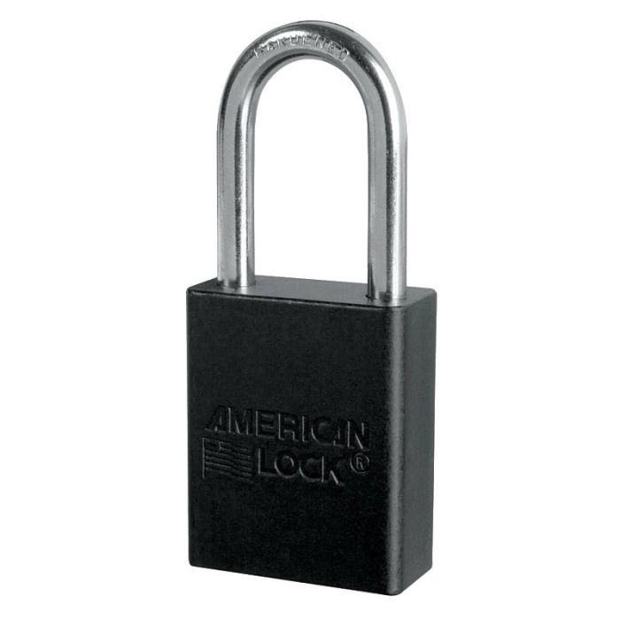 American Lock Aluminum Padlock (Keyed Alike & Master Keyed) - Black