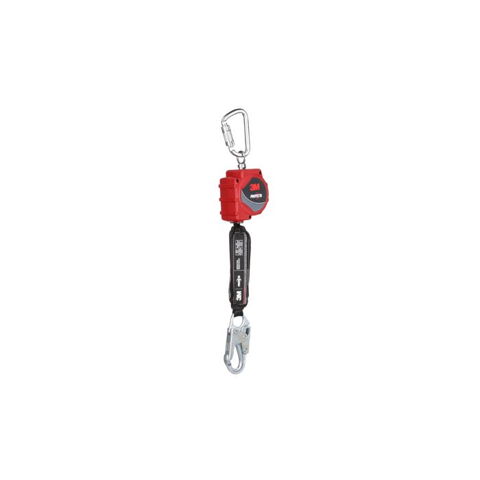 3M™ Protecta® Self-Retracting Lifeline with Carabiner, Web, Steel Snap ...