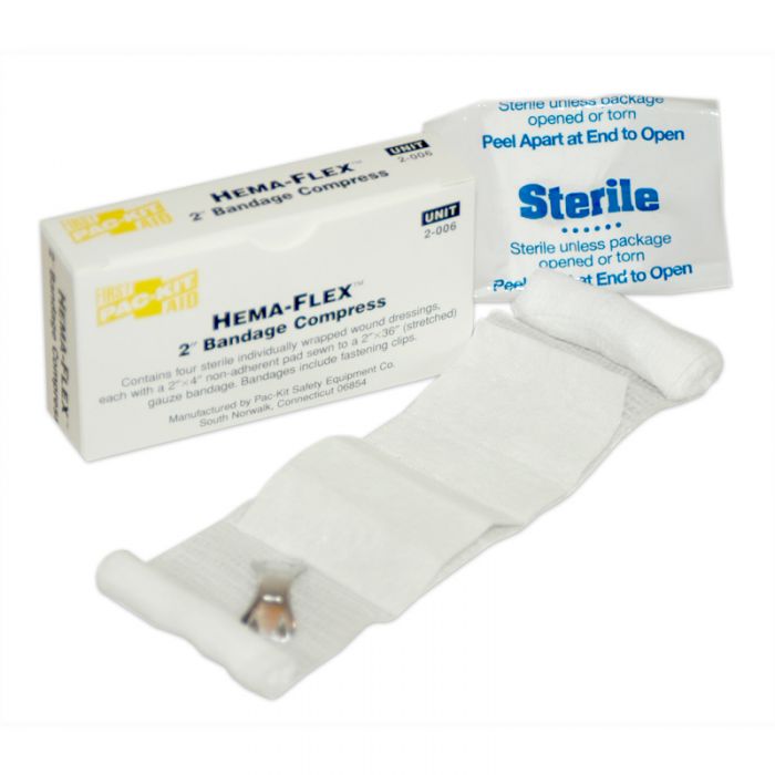 Sterile Hema-Flex Bandage Compresses