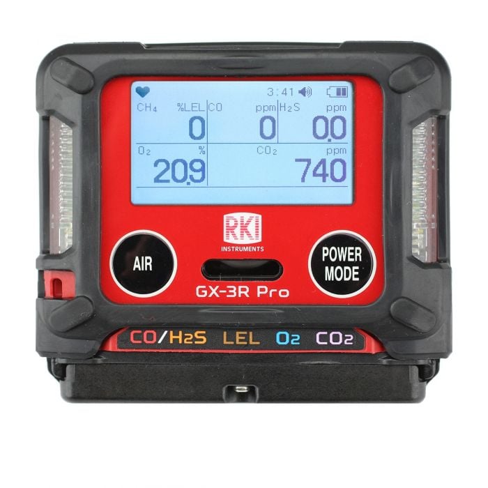RKI GX-3R Pro Five Gas Monitor with Calibration Kit